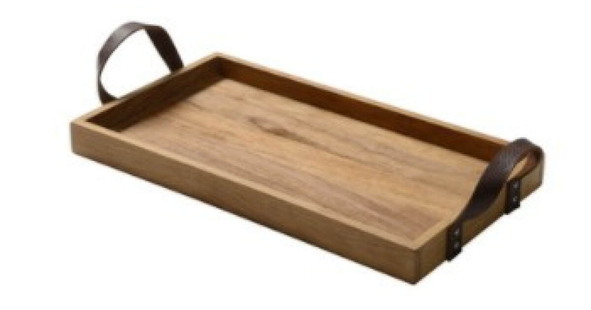 Puinen tarjotin, old teak, Bruka Design » Amalia-inspiration